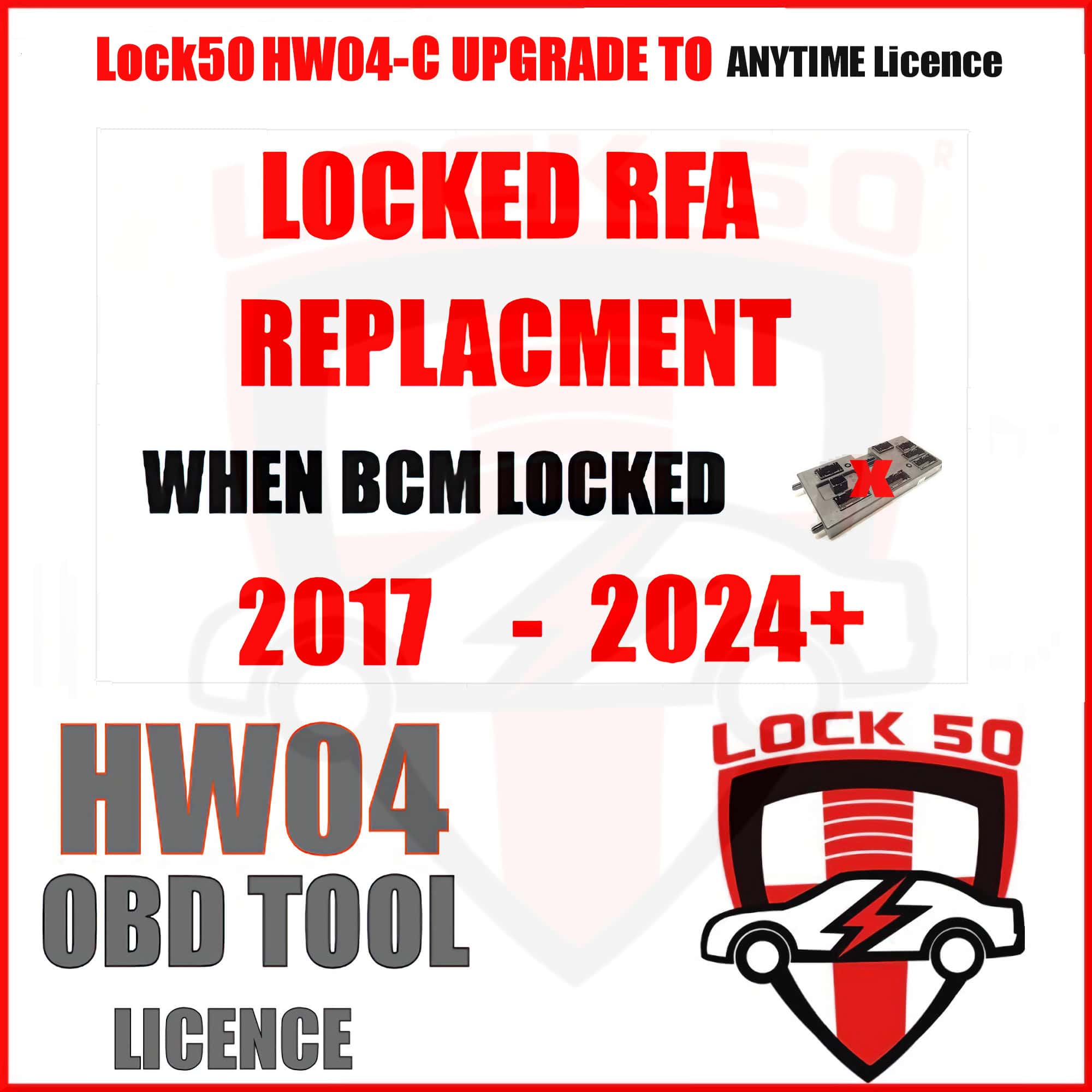 SW28 HW04-B Upgrade Software Licence Anytime JLR 2017 to 2024+ New RFA ...