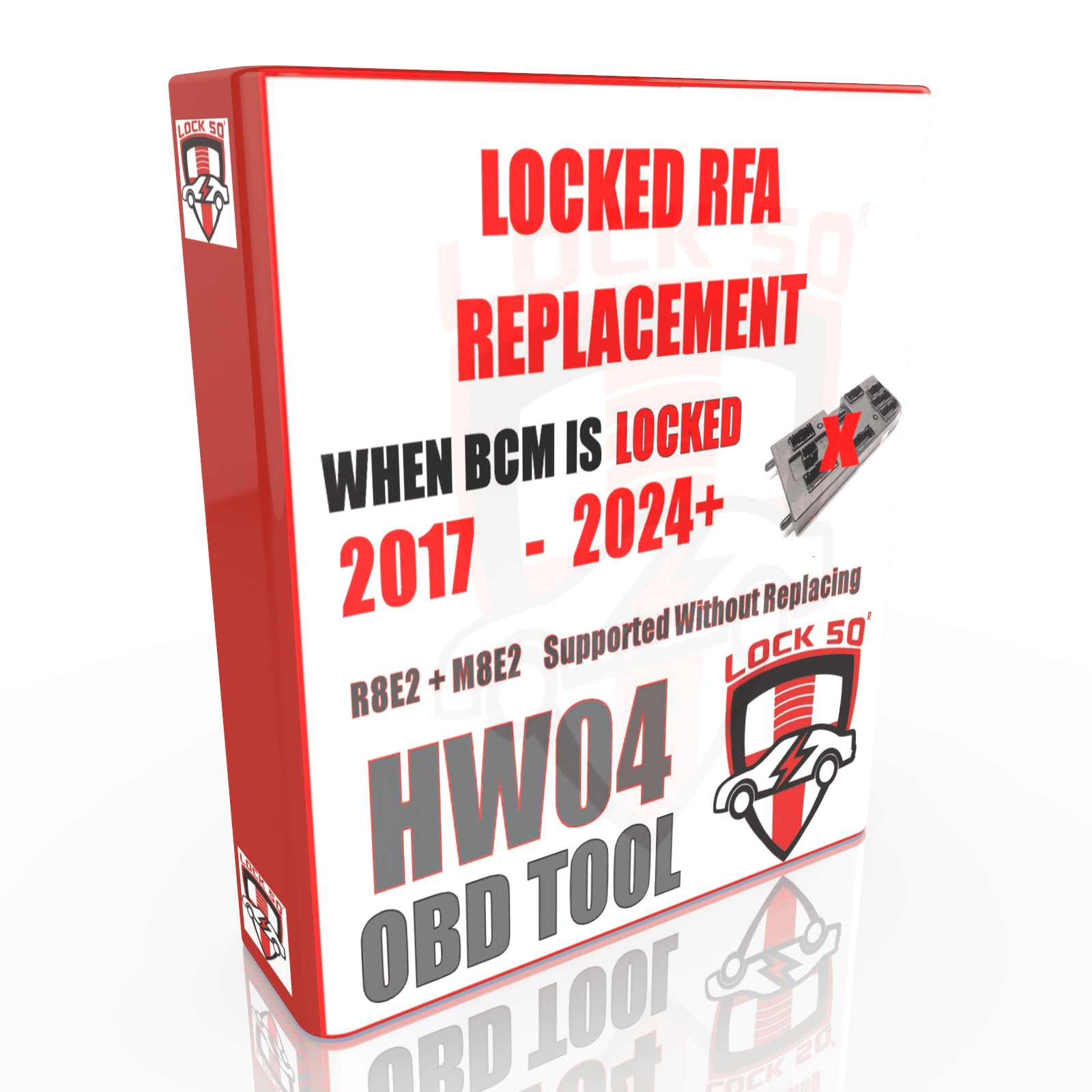 SW28 Lock50 HW04-C OBD Tool JLR 2017 to 2024+ New RFA Programming ...