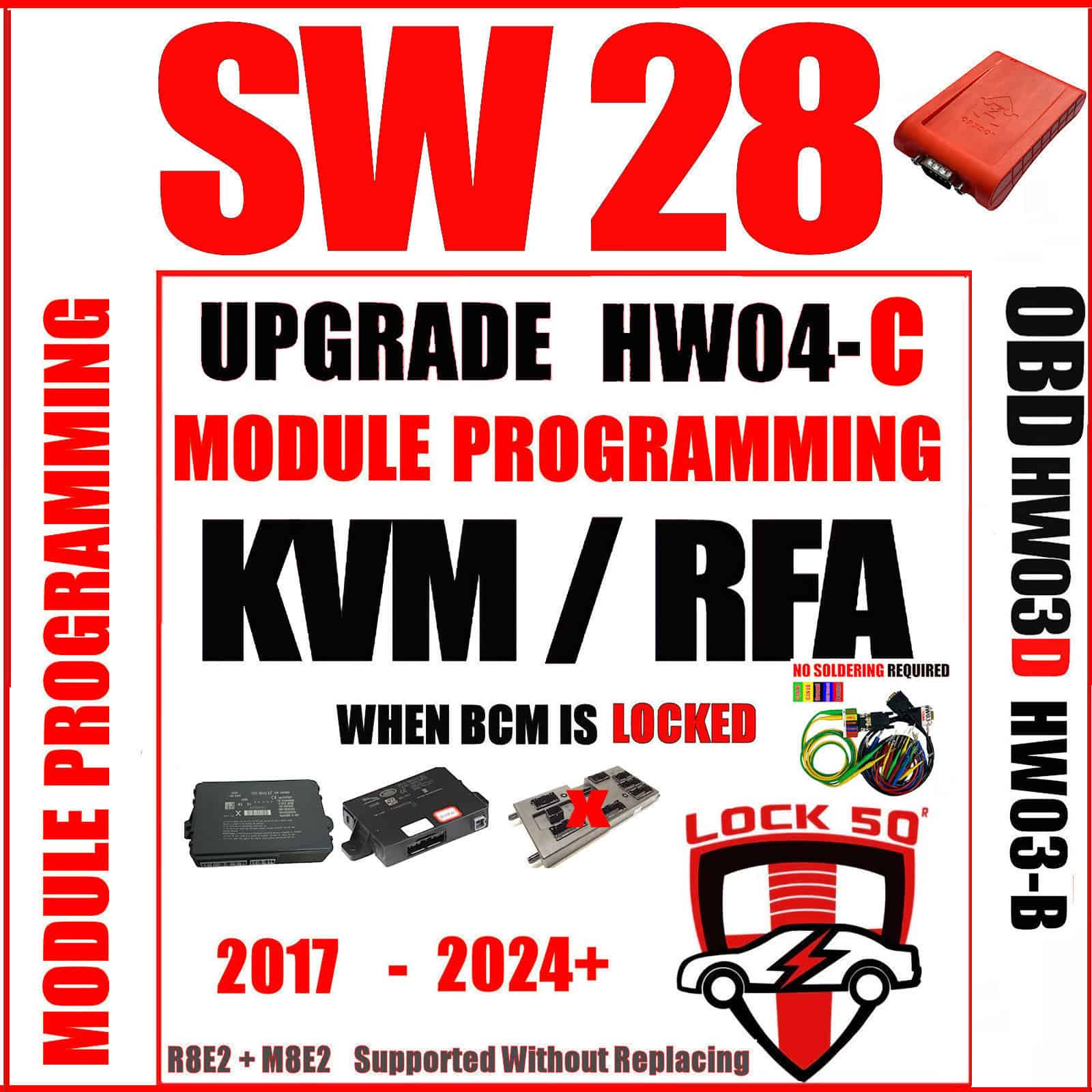 SW28 HW04-C Upgrade Software Licence JLR 2017 to 2024+ New RFA ...