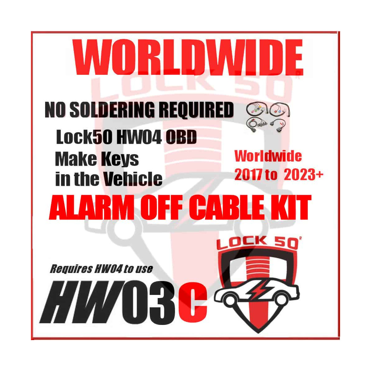 Lock50 Tools :: Alarm OFF Adapters :: HW03C Key Duplicator + Alarm OFF ...